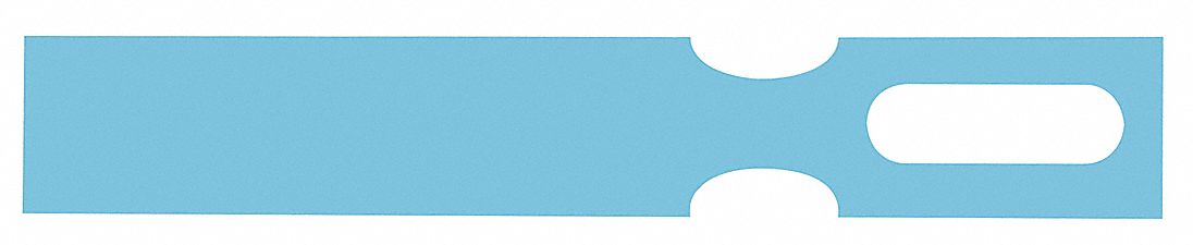 Coated Paper, Blue, Blank Tag - 8WFK9|KTAGBL - Grainger