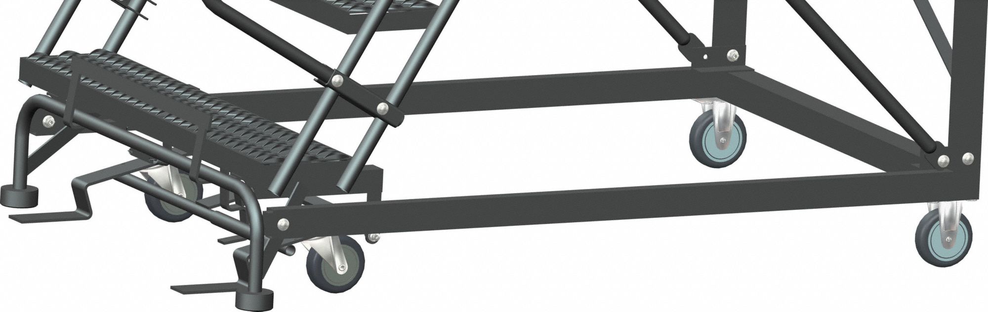 BALLYMORE Rolling Work Platform, Steel, Single Access Platform Style ... BALLYMORE Rolling Work Platform, Steel, Single Access Platform Style ...
