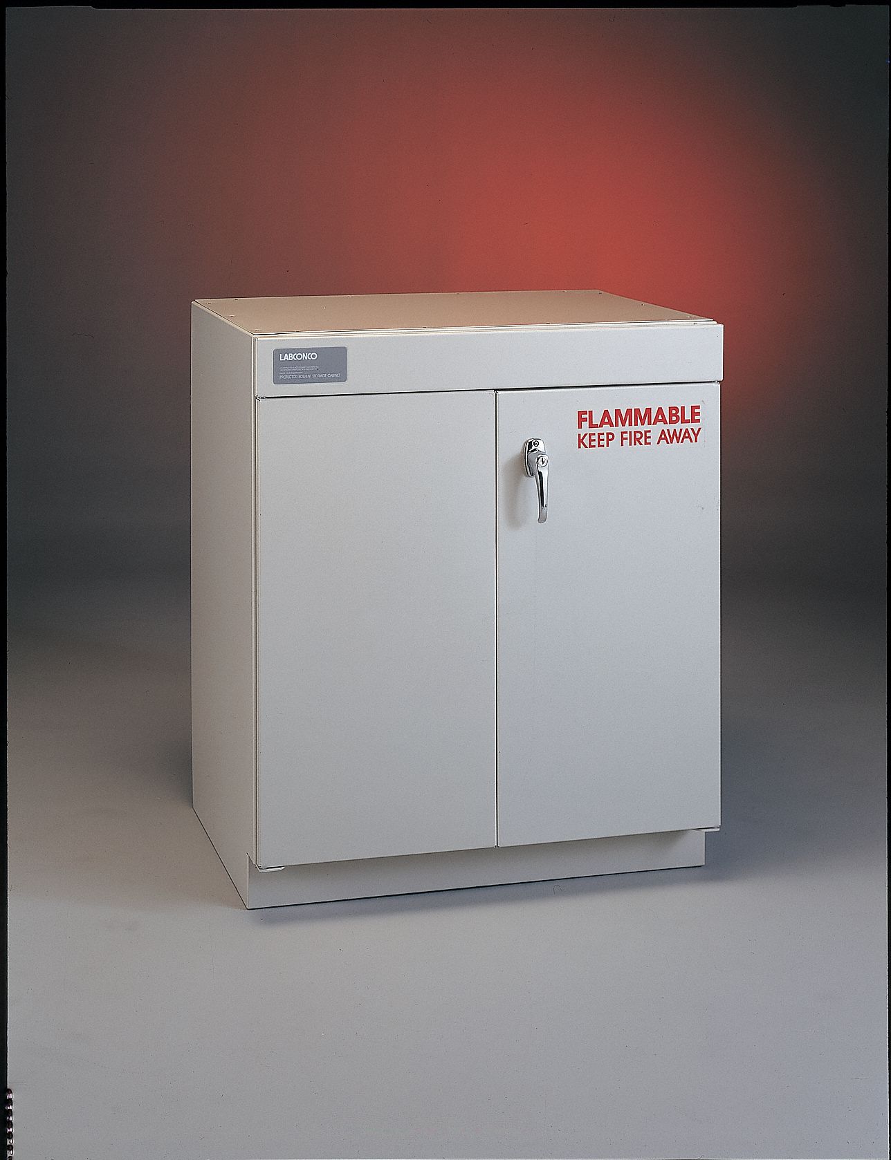 LABCONCO, 22 in Overall Dp, 36 in Overall Wd, Solvent Storage Cabinet ...