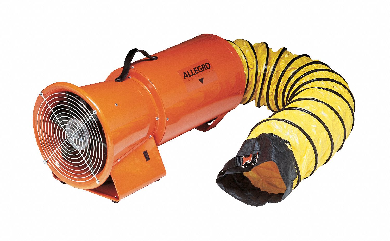 ALLEGRO, 115 V AC, 8 in Duct Dia, Confined Space Fan - 8AX33|9514-05 ...
