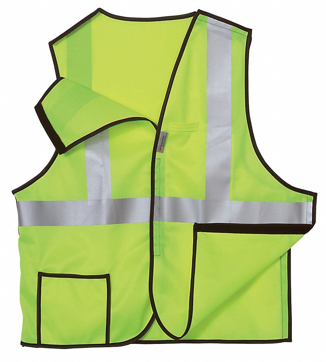 Breakaway Hi Vis Vest,Class 2,XL,Yellow - Grainger