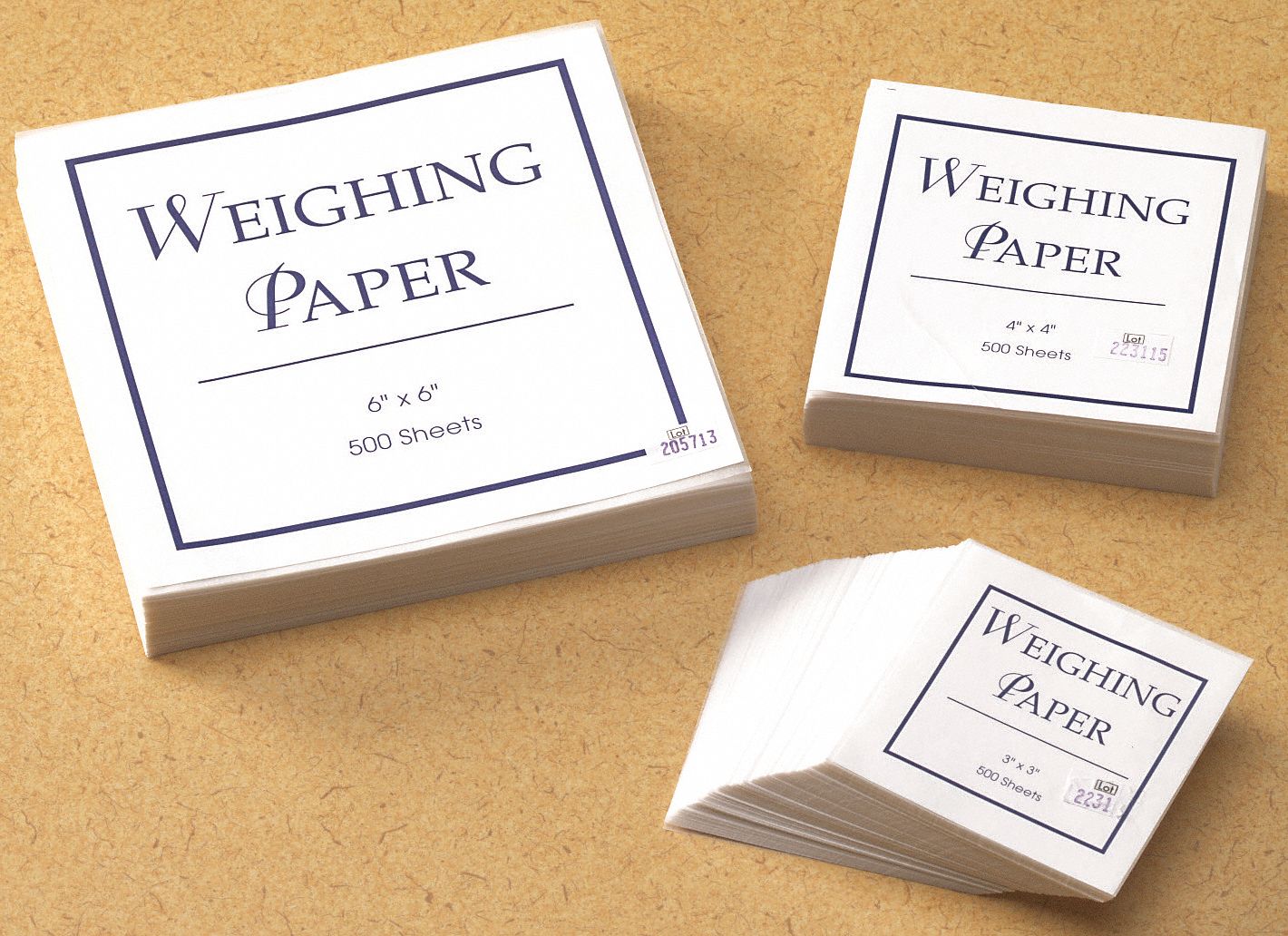 NASCO, 6 in Overall Lg, 6 in Overall Ht, Weighing Paper - 8XAX2 ...