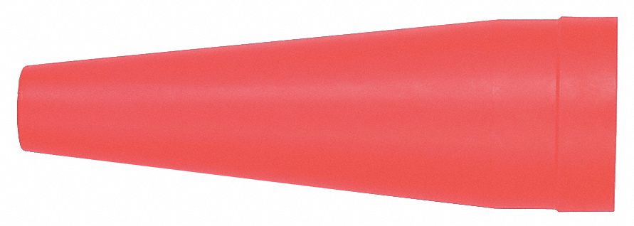 Flashlight Wand: For Use With C and D Flashlights, Red - Grainger