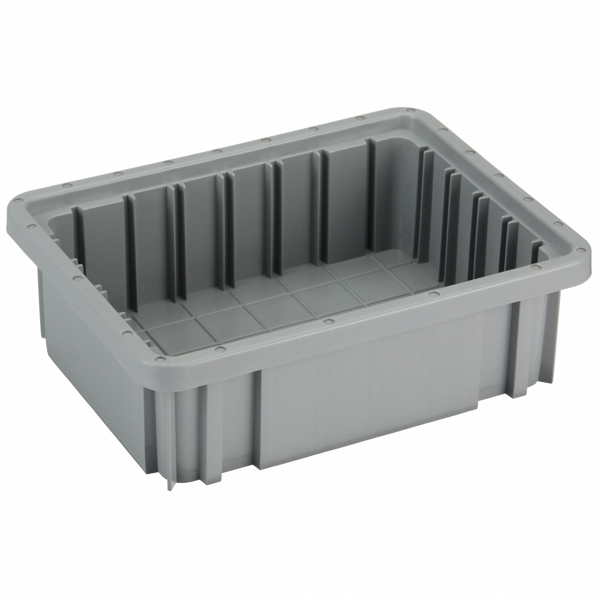 QUANTUM STORAGE SYSTEMS Caja Divisora,Gris,10-7/8" L Total - 8XCH2 ...