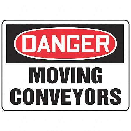 Vinyl, Adhesive Sign Mounting, Safety Sign - 9VY48|MECN001VS - Grainger