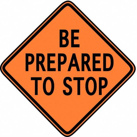 36 in x 36 in Nominal Sign Size, Vinyl, Stop Sign - 9WRD8|36VMSBPTS ...