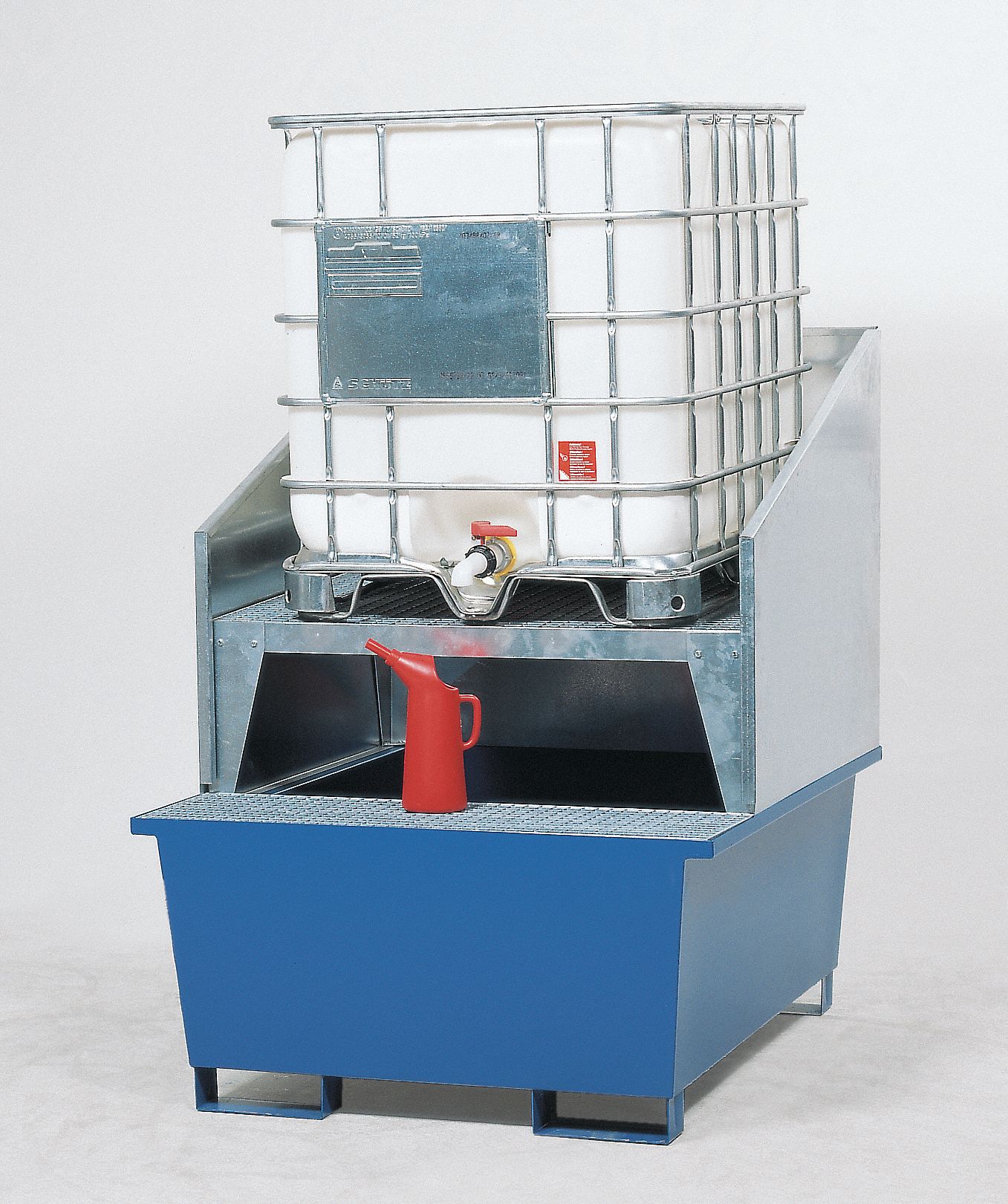 DENIOS, 59 in L x 55 in x x 46 in, Silver, Splash Guard - 9X315|K17 ...