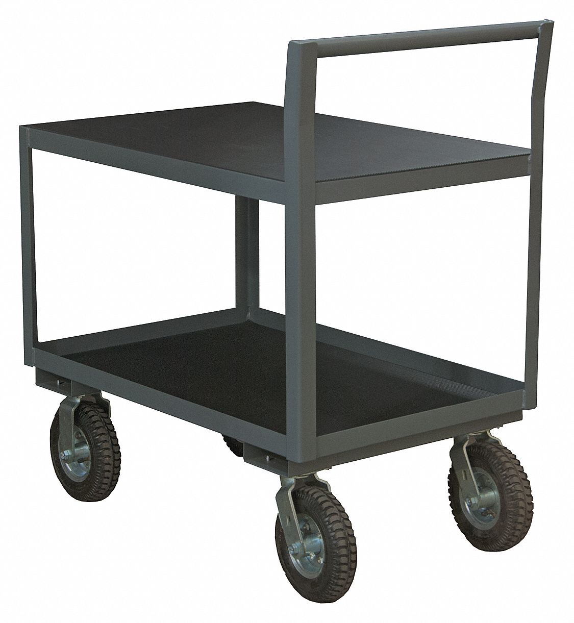 60 in x 30 in, Low-Profile Instrument Cart with Lipped & Flush Metal ...