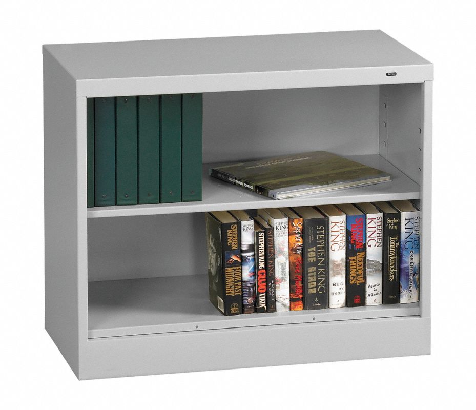 TENNSCO Librero Color Gris Claro, 36" x 18" x 30", Repisas 2 - Libreros ...