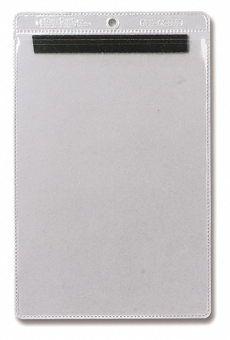 BRADY, Vinyl, Magnetic, Job Envelope - 8ZC48|81769 - Grainger