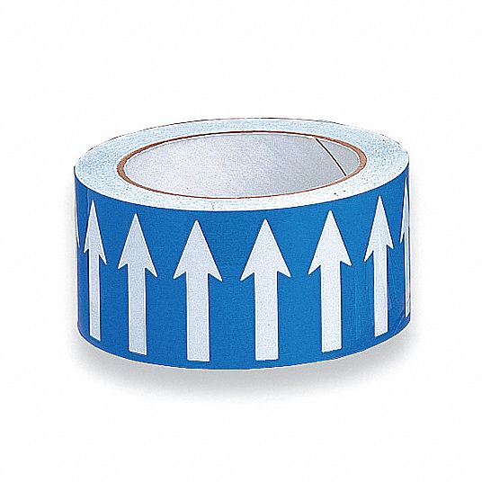 Blue, White, Banding Tape - 8ZEL8|DA2 - Grainger