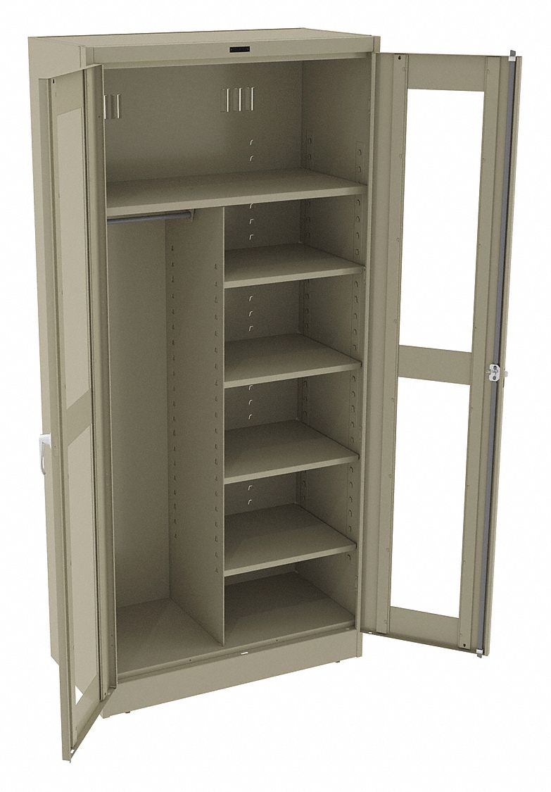 TENNSCO, 36 in x 18 in x 78 in, 5 Shelves, Storage Cabinet - 8ZH68 ...