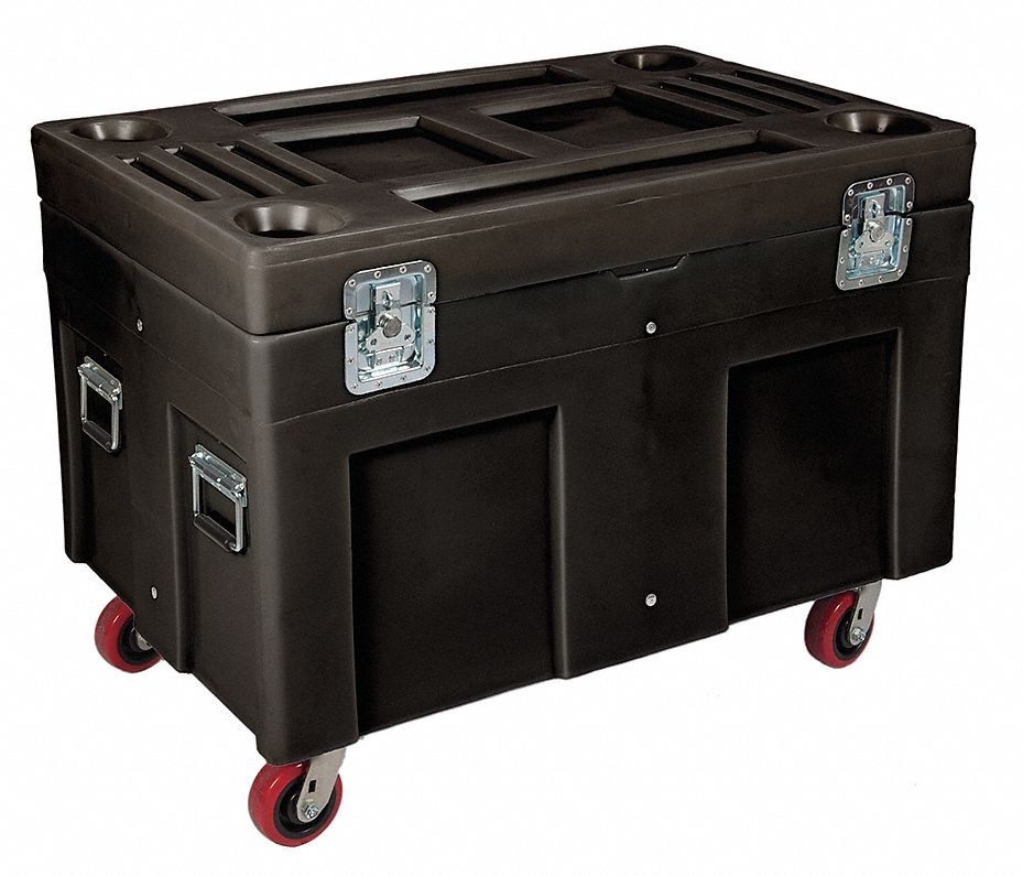 MYTON INDUSTRIES, 112.2 gal, 30 in x 45 in x 34 in, Mobile Storage ...