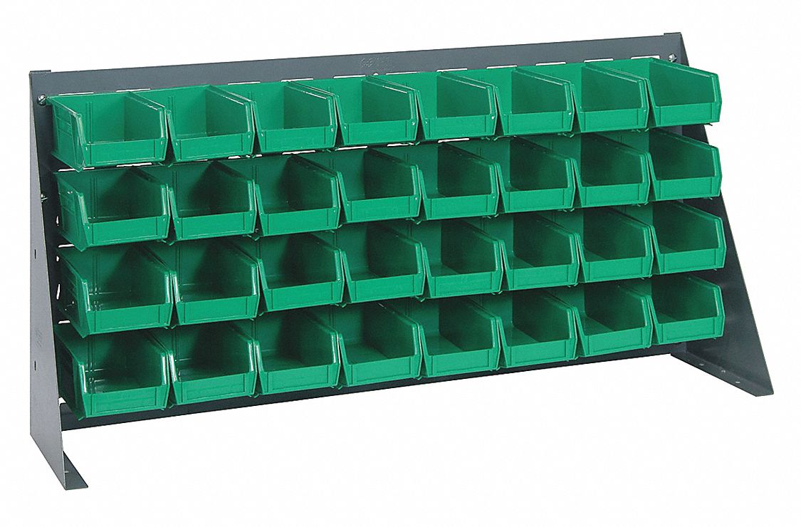 QUANTUM STORAGE SYSTEMS, 20 in x 36 in x 1/4 in, 1 Sides, Louvered ...