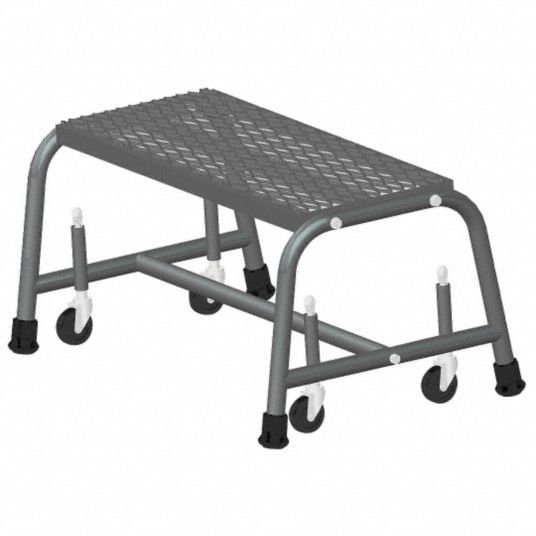 Rolling Ladder,Steel,12 In.H - Grainger