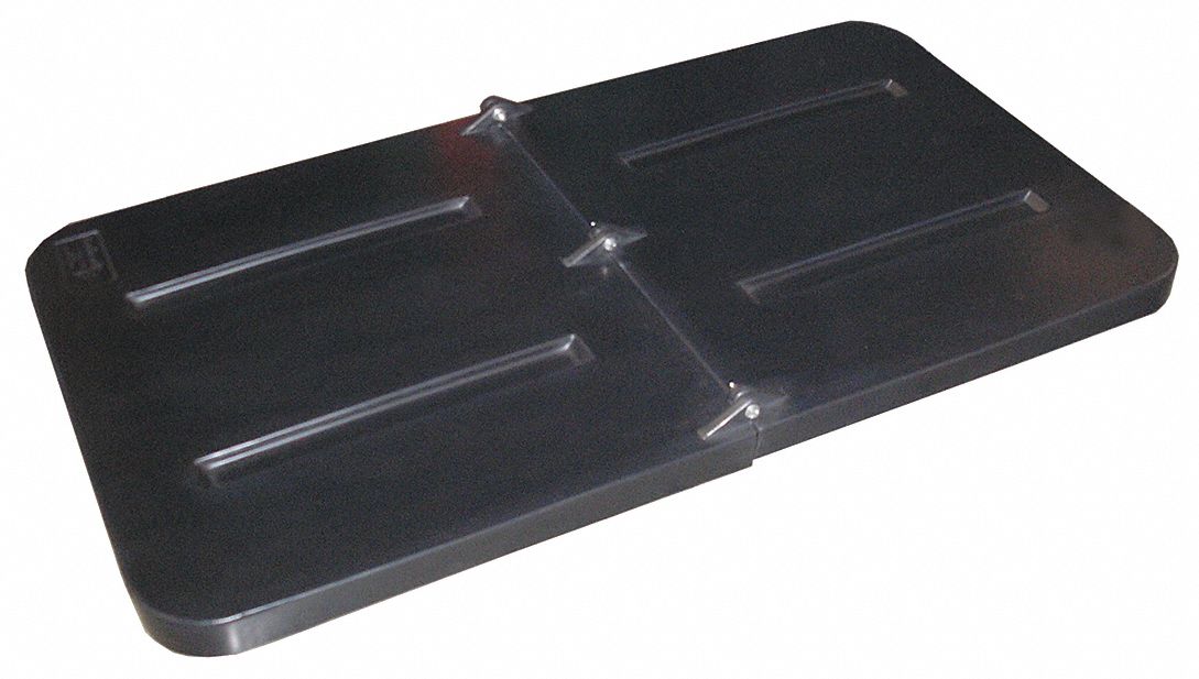 9 cu ft Fits Truck Size (Cu.-Ft.), MDPE, Hinged Lid for Tilt & Cube ...