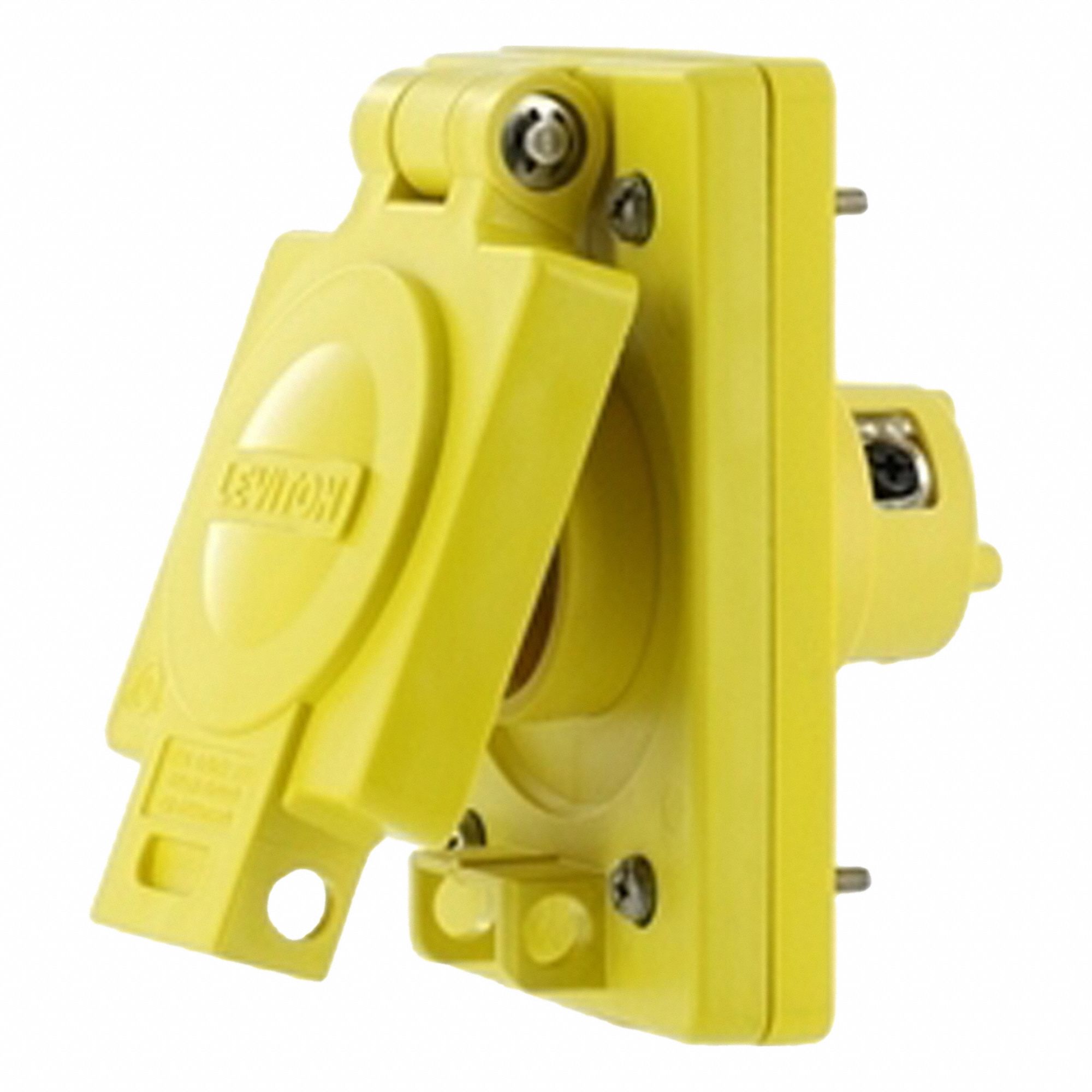 Non-NEMA, 10 A/15 A, Straight Blade Inlet - 860FY1|59W07 - Grainger