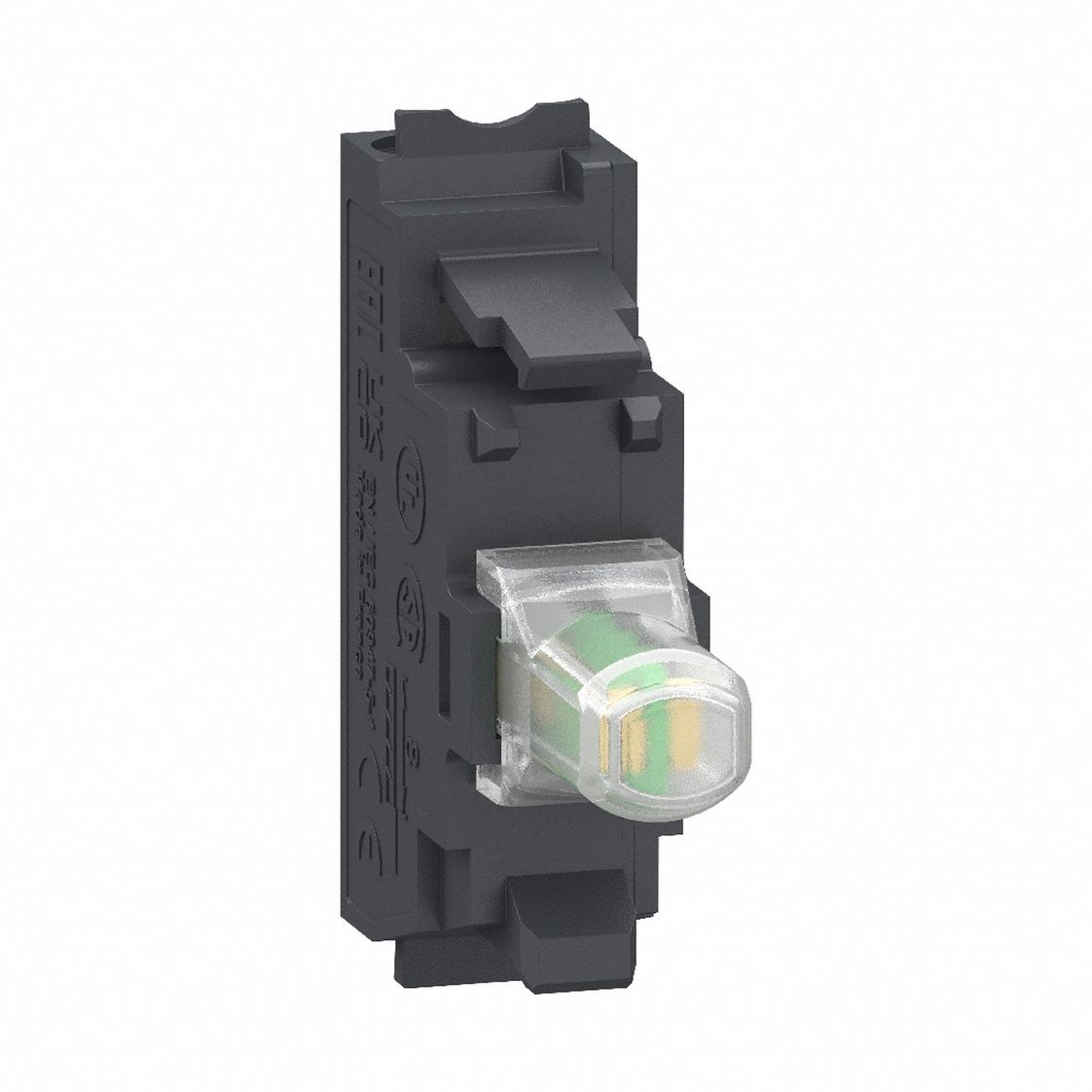 SCHNEIDER ELECTRIC, 22 mm Size, White, Lamp Module - 6YEU6|ZBVG15 ...