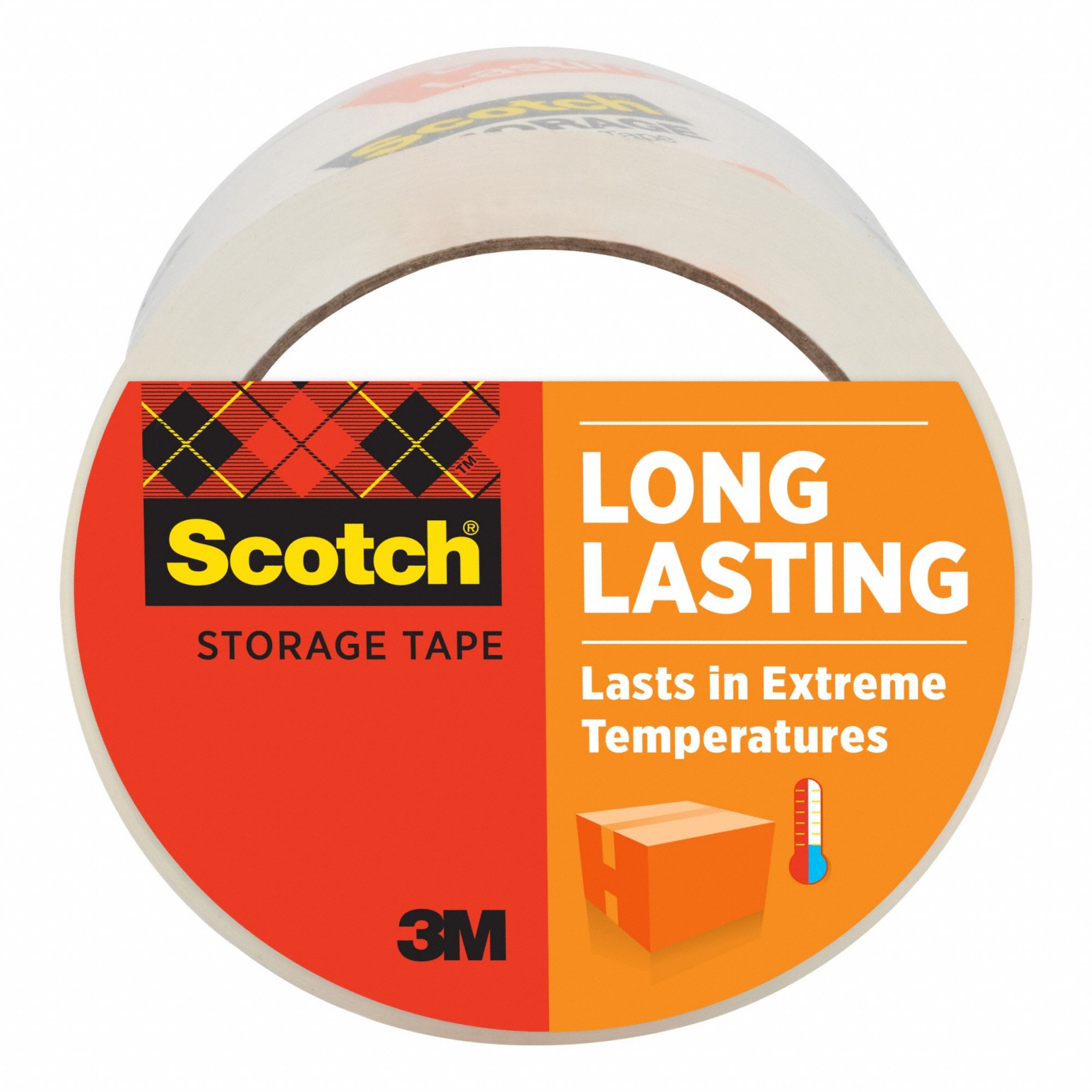 SCOTCH, 2 in x 55 yd, 12, Storage Packaging Tape, PK 12 - 862EY3|3650 ...