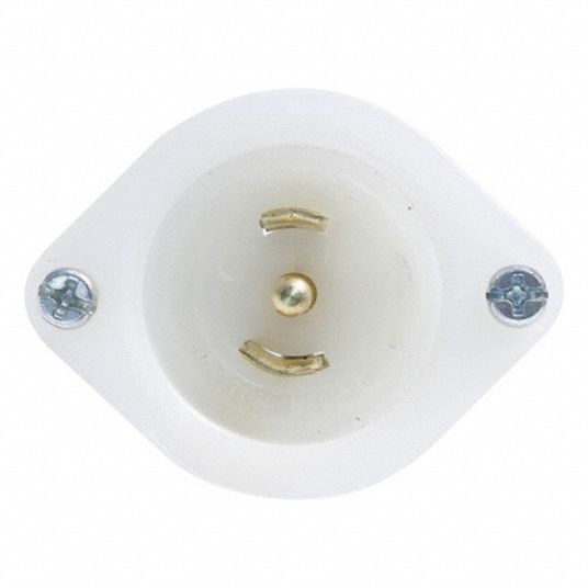 LEVITON, ML3-15P, 15 A, Locking Inlet - 860G19|ML3-PB - Grainger