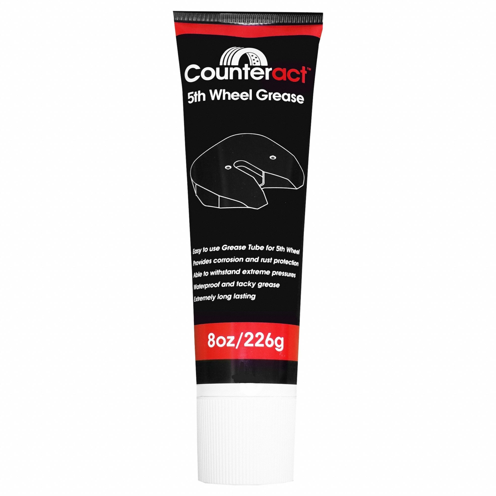 COUNTERACT, Tube, 8 oz Container Size, Wheel Grease Packets - 820EV7 ...