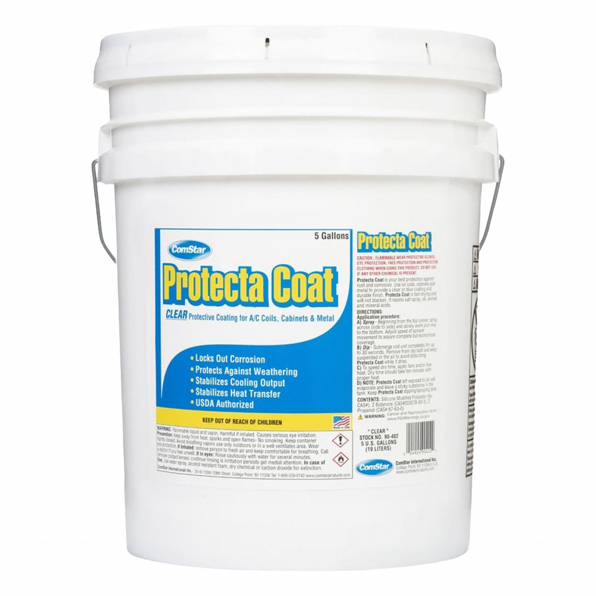 COMSTAR, Protecta Coat, 5 gal, Coil Protectant - 896EJ2|90-402 - Grainger