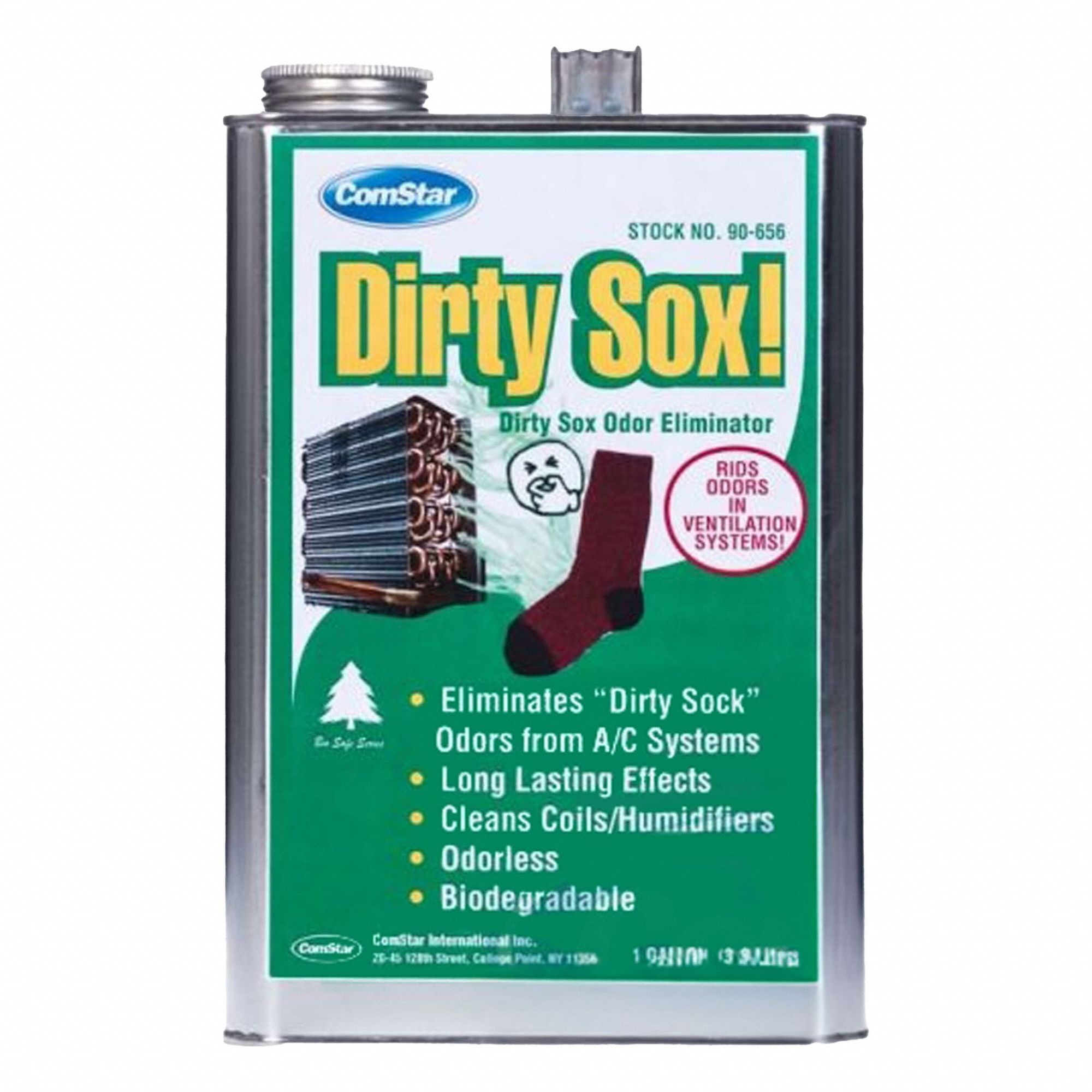 COMSTAR, Dirty Sox, 1 gal, System Odor Neutralizer - 896EL7|90-656 ...