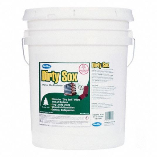 COMSTAR, Dirty Sox, 5 gal, System Odor Neutralizer - 896EL8|90-657 ...