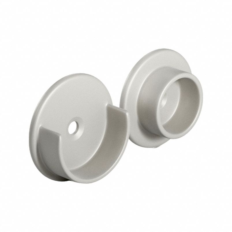 2 1/4 in Max Rod Lg, Plastic, Mounting Bracket - 451K54|900-15321WH ...
