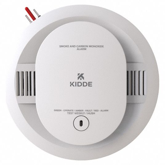 KIDDE, Carbon Monoxide/Smoke, Removable Battery, CO SMOKE DETECTOR ...