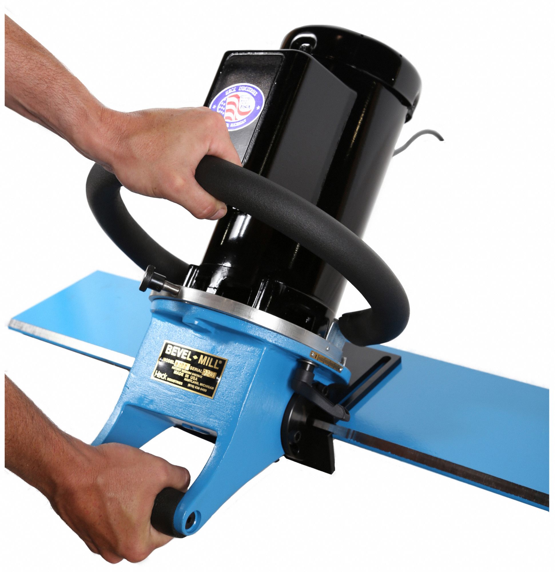 HECK INDUSTRIES, 115V, 1.5 hp, Corded Beveler - 30NX33|9000 - Grainger