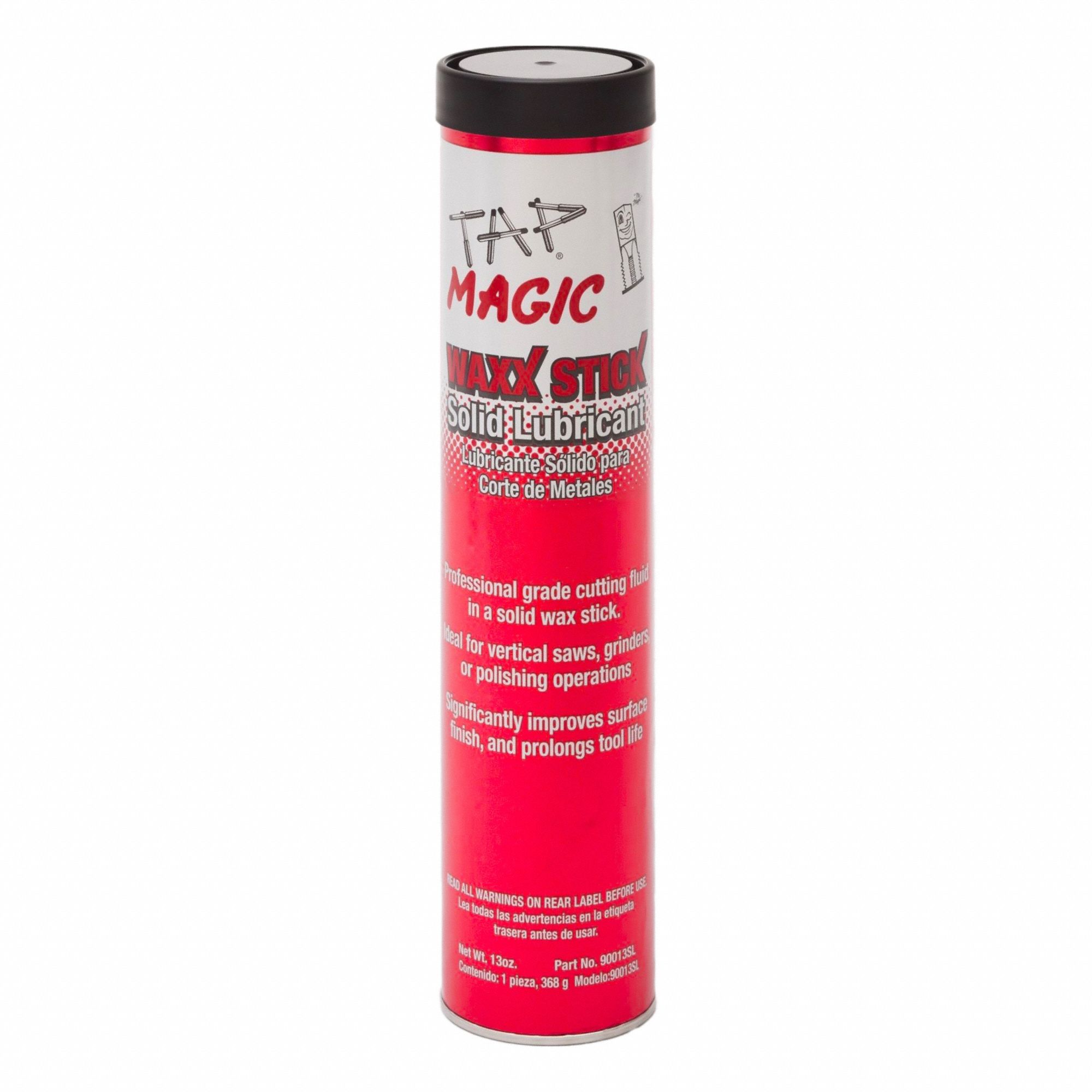 TAP MAGIC, Waxx Stick, 13 fl oz Tube, Solid Lubricant - 846C72|90013SL ...