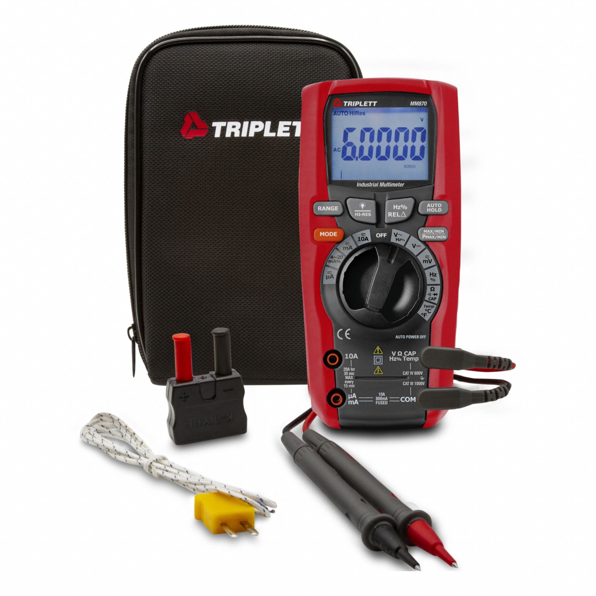 Digital Multimeter - 900FF1|MM870-NIST - Grainger