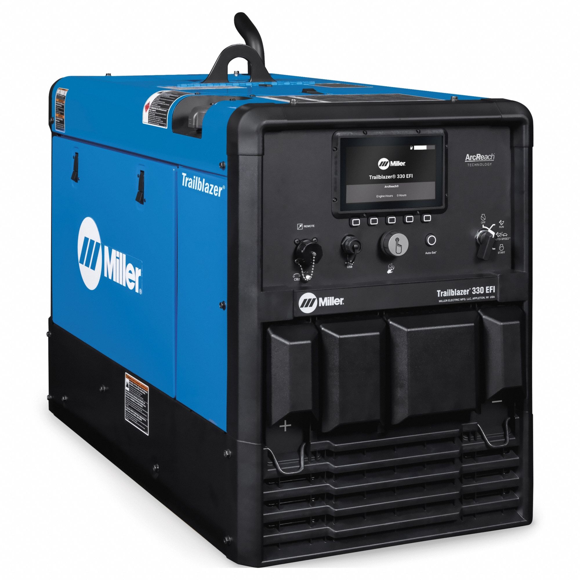 MILLER ELECTRIC, Trailblazer 330 EFI, 23 hp, Engine-Driven Welder ...