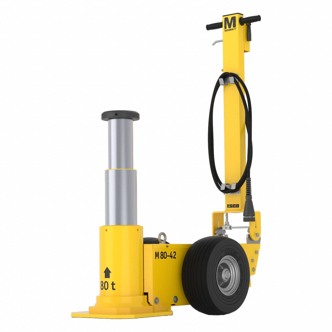 ESCO/EQUIPMENT SUPPLY CO, Steel, Remote Control, Heavy Lifting Jack ...