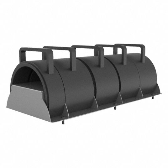 ESCO/EQUIPMENT SUPPLY CO, 80 ton Load Capacity, 17 1/2 in Overall Ht ...