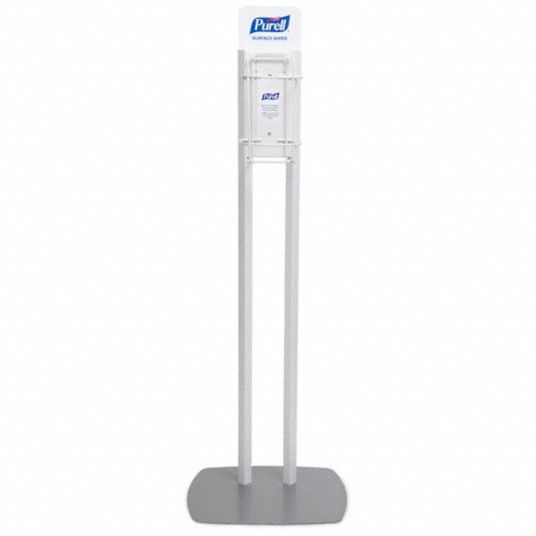 PURELL, (1) Roll Capacity, Metal, Surface Wipes Dispensing Stand ...