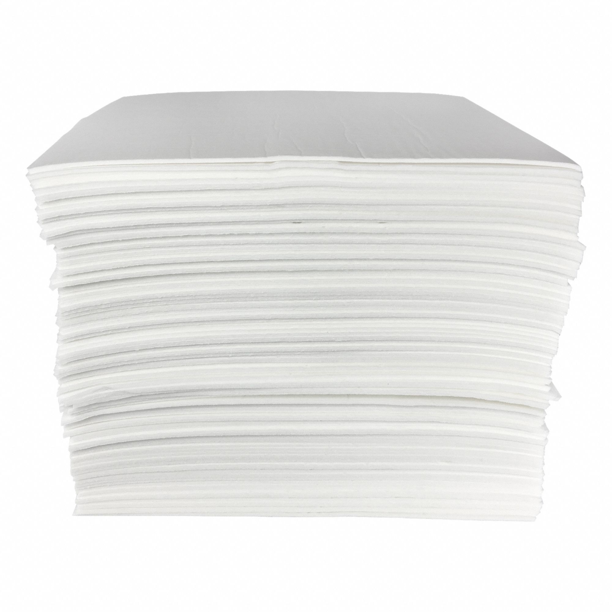 QUICK DAM, 18 in x 100 in, White, MightyMatHvy16x18Pads 100/Bx, PK 100 ...