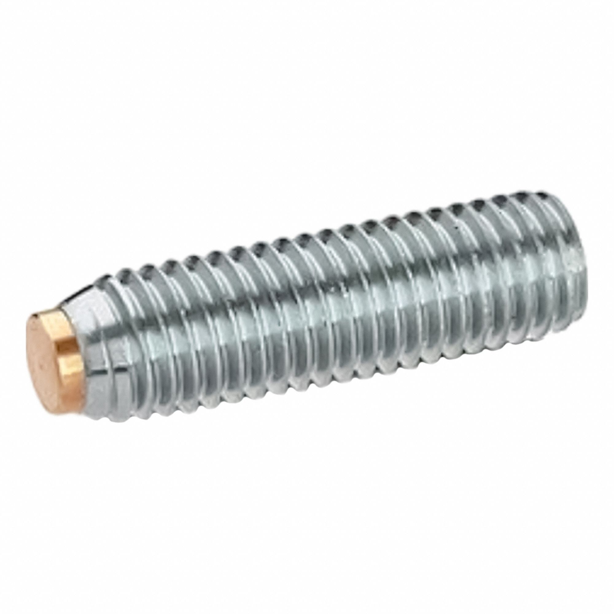 JW WINCO, Stainless Steel, Brass Tip, Set Screw with Brass Tip - 845WT5 ...