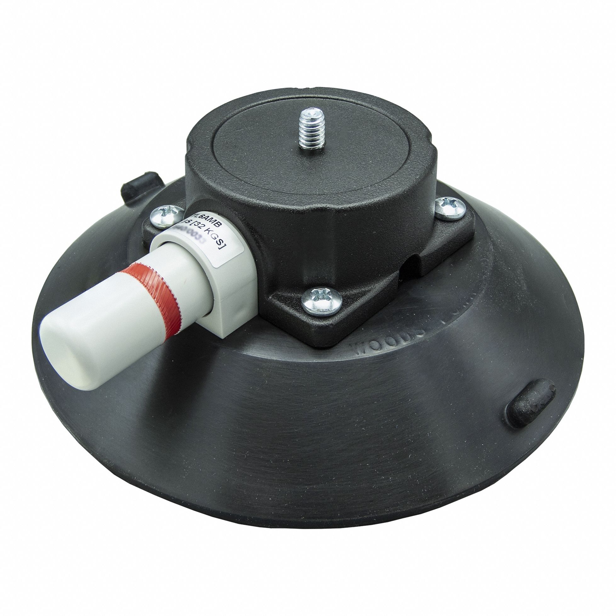 WOOD'S POWR-GRIP, Suction Cup Mount, 70 lb Max Load Capacity, Suction ...