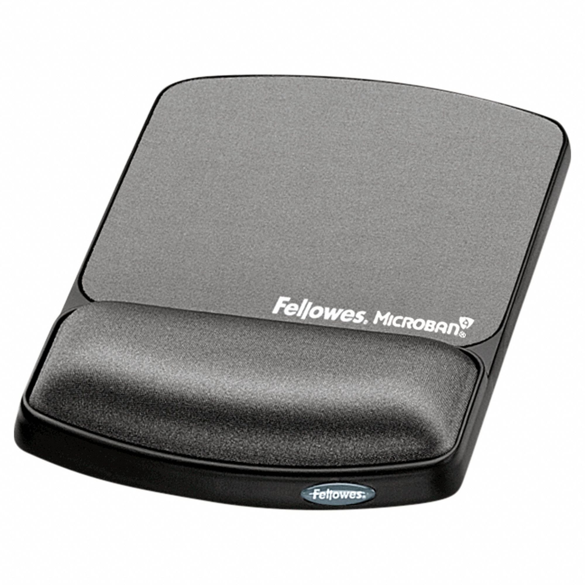 FELLOWES, Gray, Polystyrene, Mouse Pad - 22W814|9175101 - Grainger