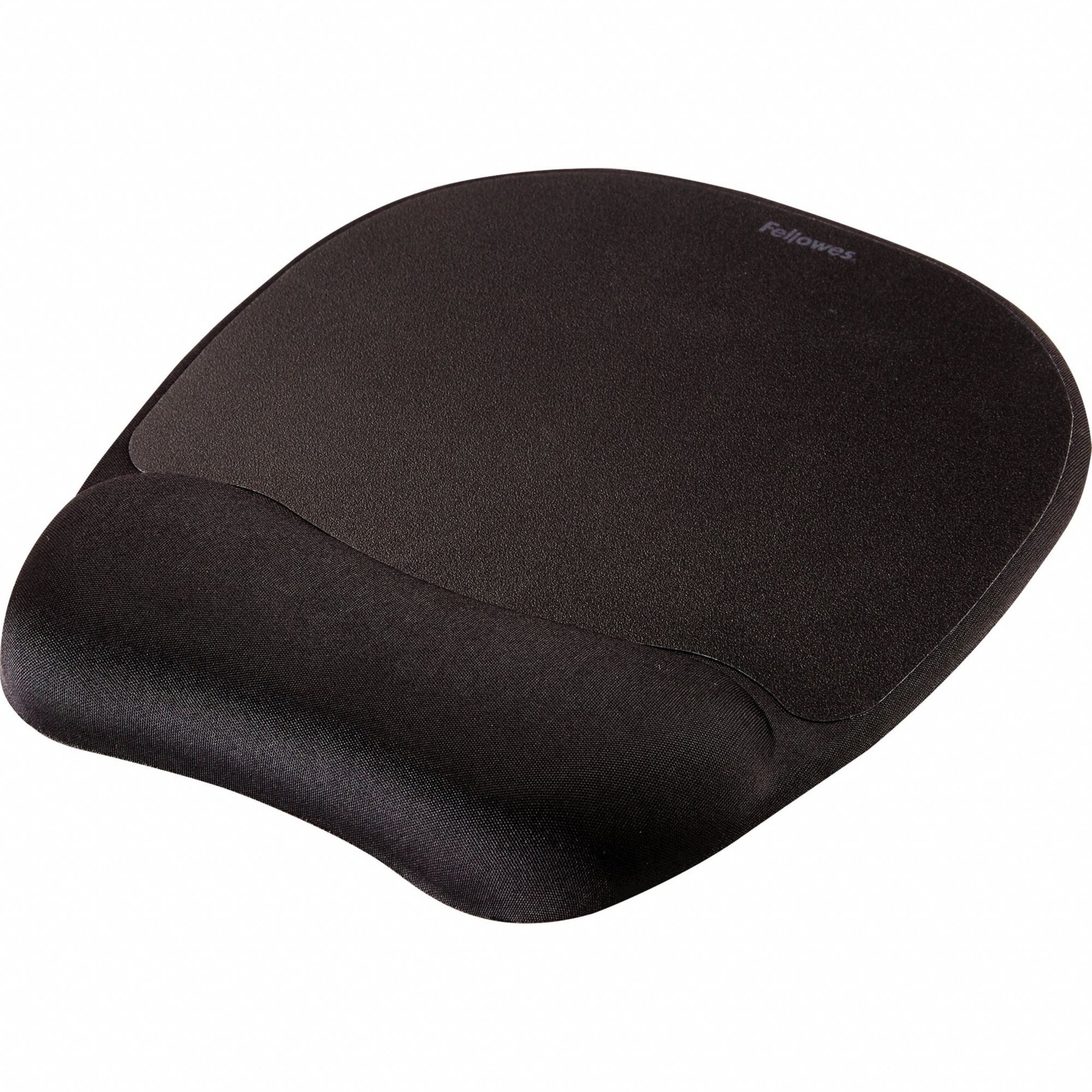 FELLOWES, Black, Memory Foam, Mouse Pad - 22W818|9176501 - Grainger