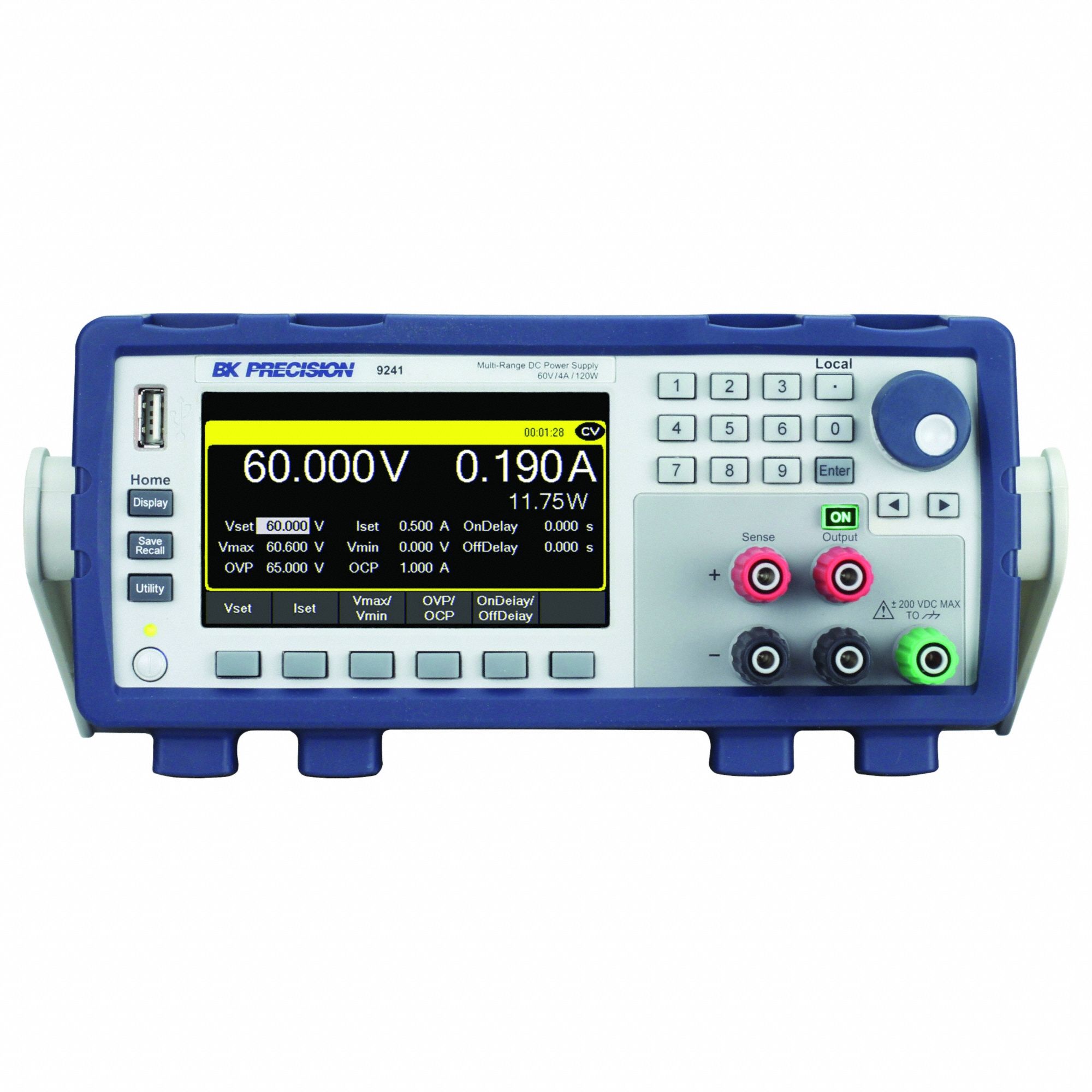 B&K PRECISION, Multi-Range DC, Included, DC Power Supply - 806M32|9241 ...