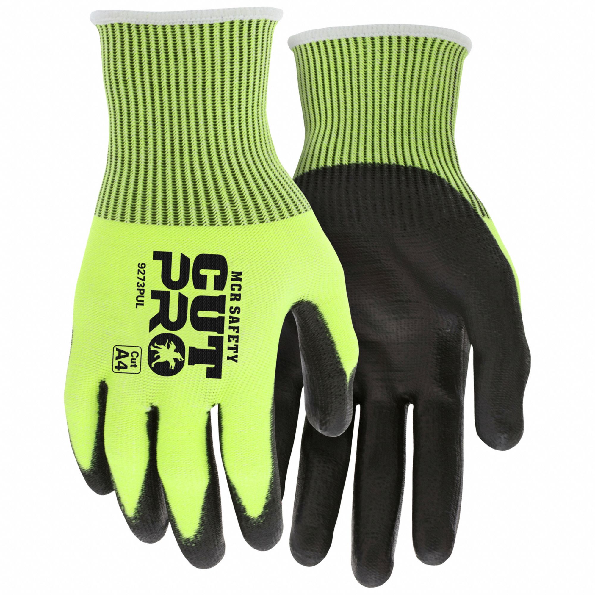 CUT PRO, L ( 9 ), ANSI Cut Level A4, Coated Gloves - 793ZP0|9273PUL ...