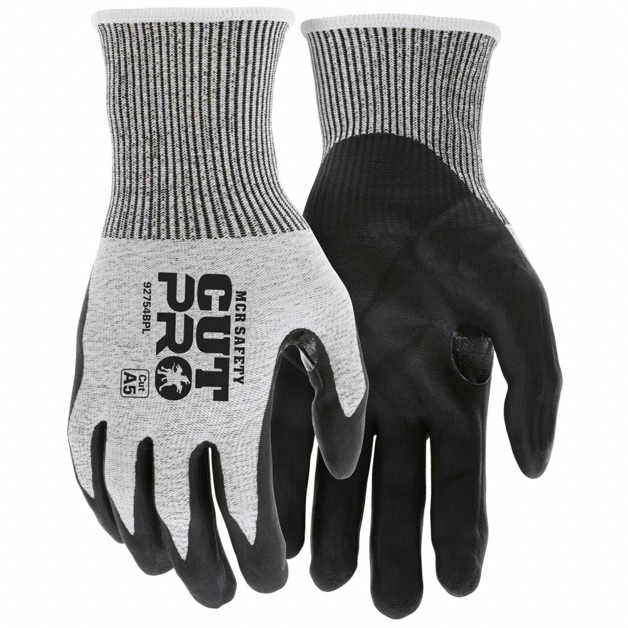 CUT PRO, M ( 8 ), ANSI Cut Level A5, Coated Gloves - 793ZR1|92754BPM ...
