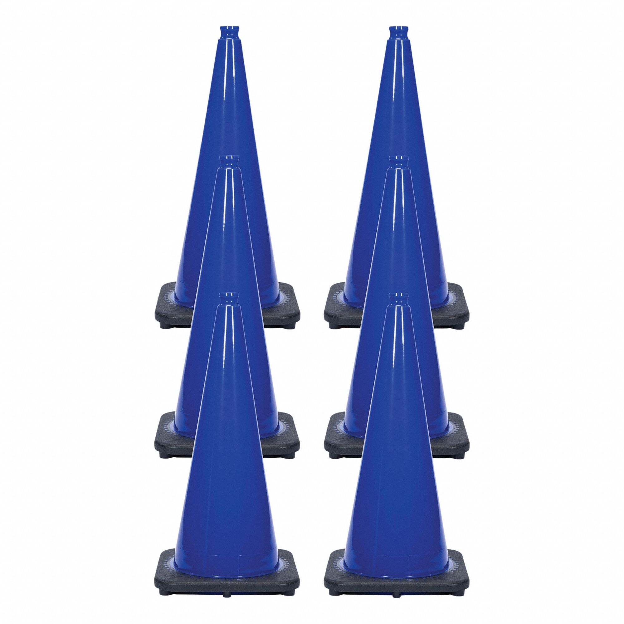 Not Approved for Roadway Use, Blue, Rubber Base, PVC, Traffic Blue ...