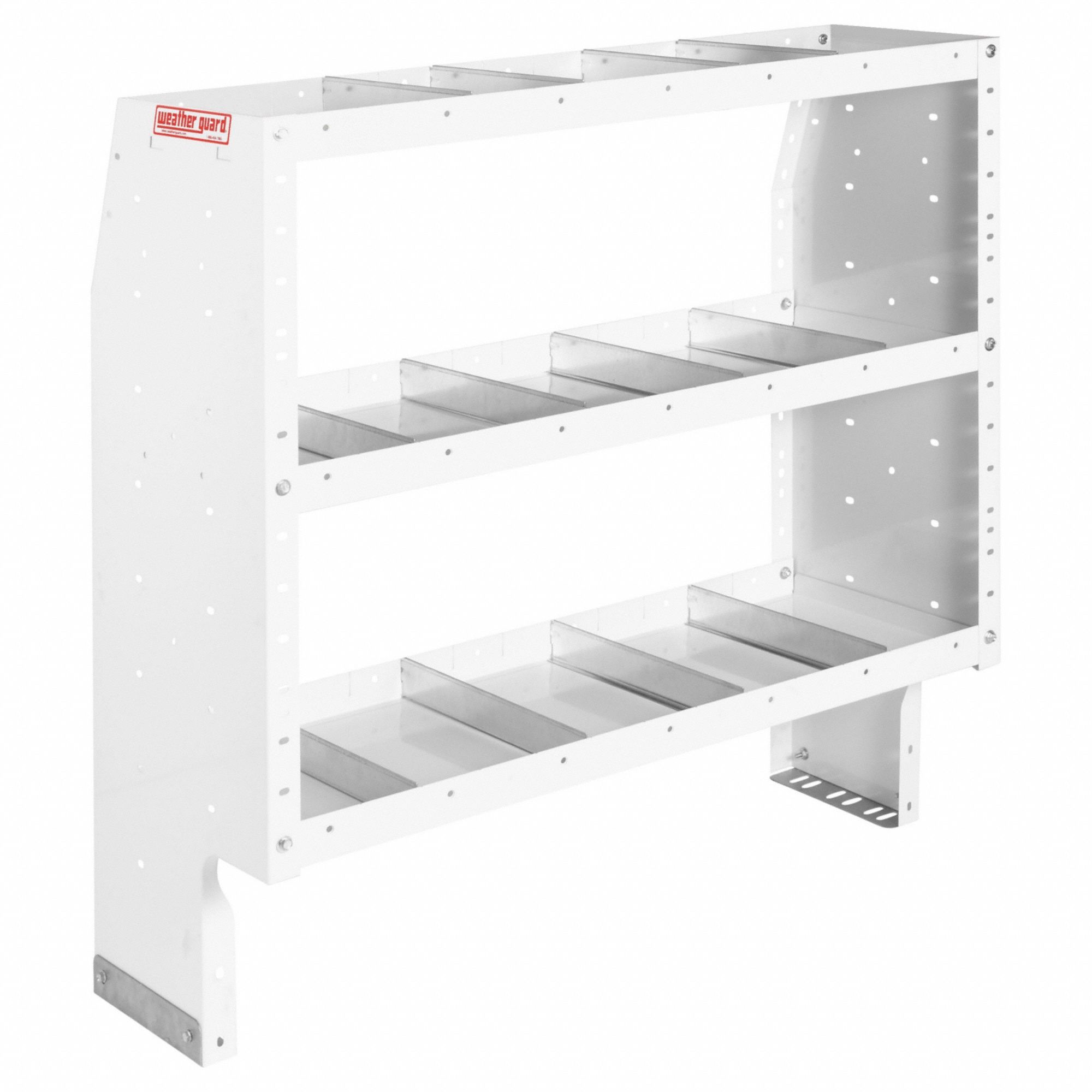 WEATHER GUARD, Steel, Tapered, Van Shelving - 817M18|9344-3-03 - Grainger