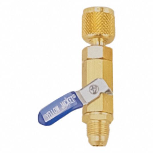 YELLOW JACKET, 8 1/2 in Lg, Input 3/8 in Male SAE, Ball Valve - 809KD7 ...