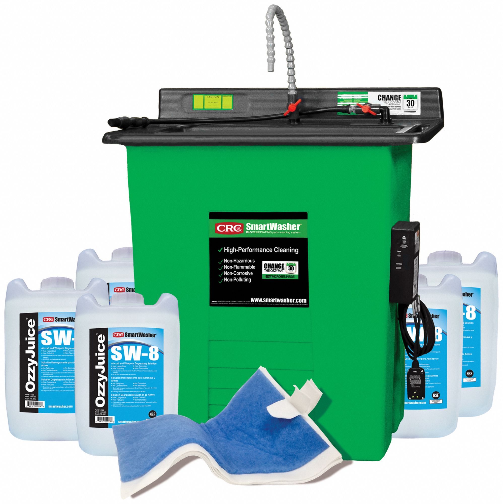 SMARTWASHER, For Water-Based (Microbial) Solution Base Type, Plastic ...