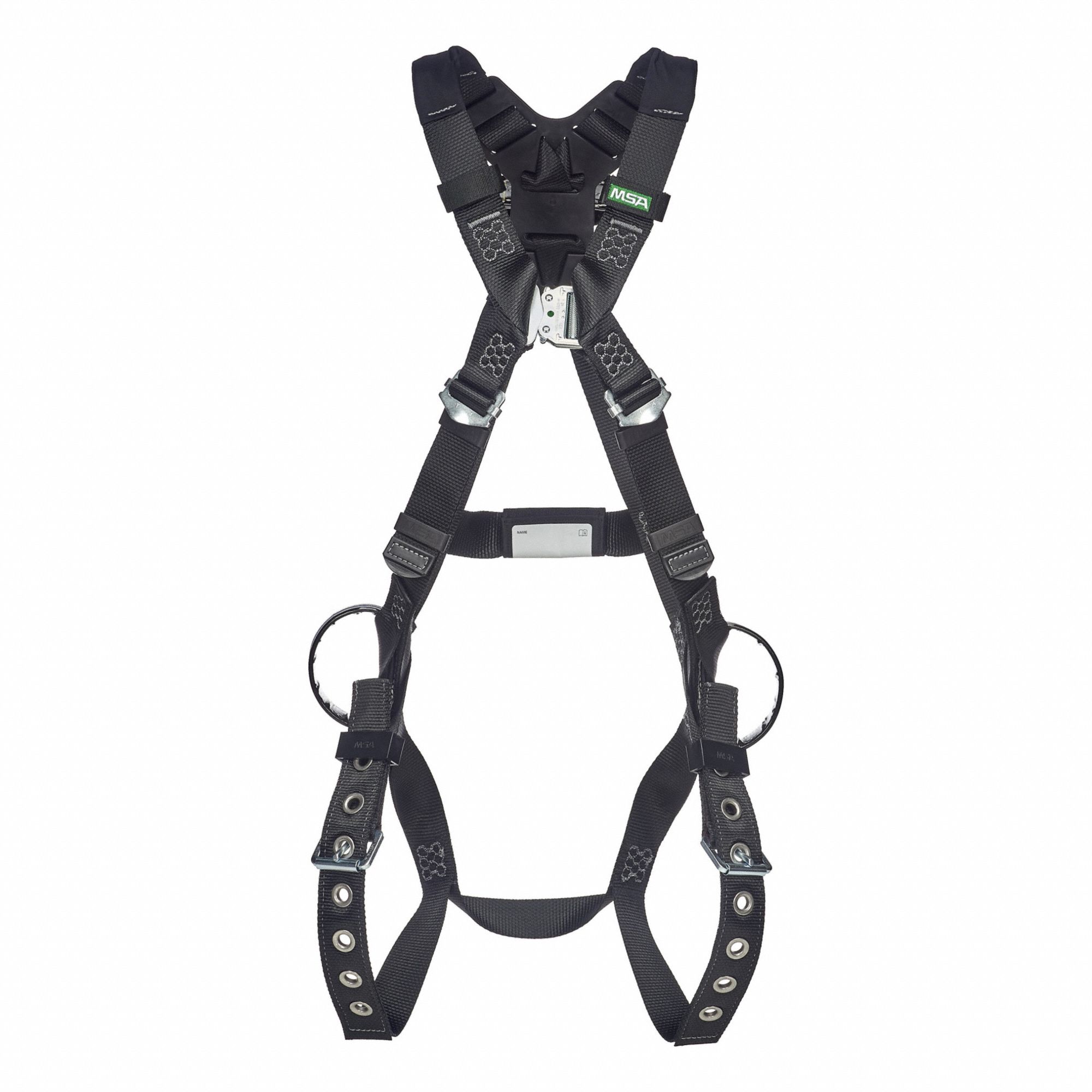 V-Fit Arc Flash Harness, Back and Hip Web Loop, Tongue Buckle Leg ...
